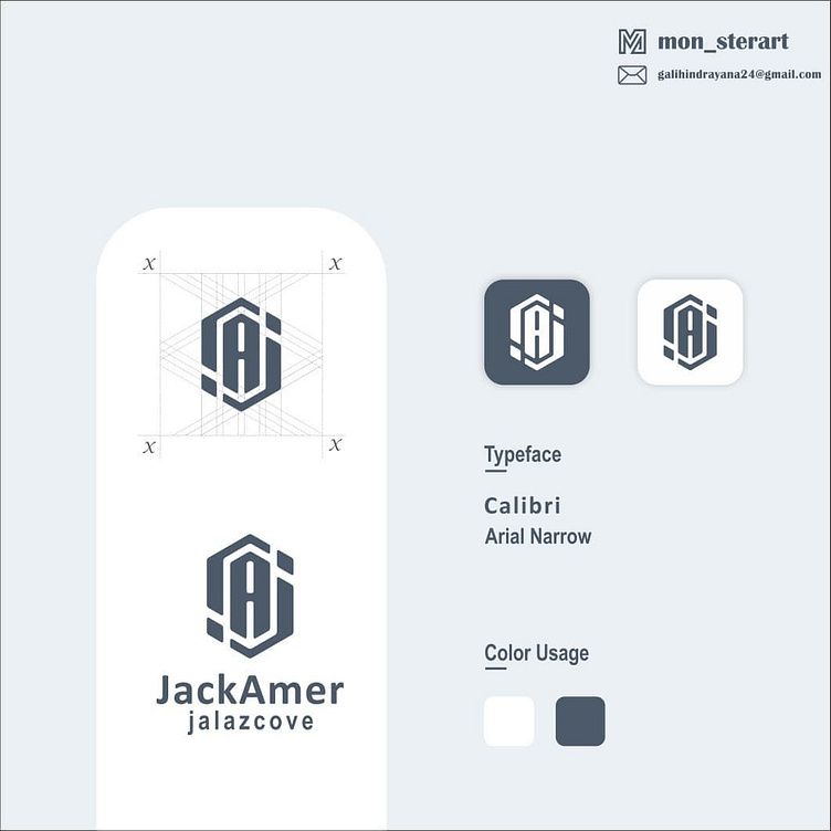 JAJ LOGO by logo_zoe_ on Dribbble