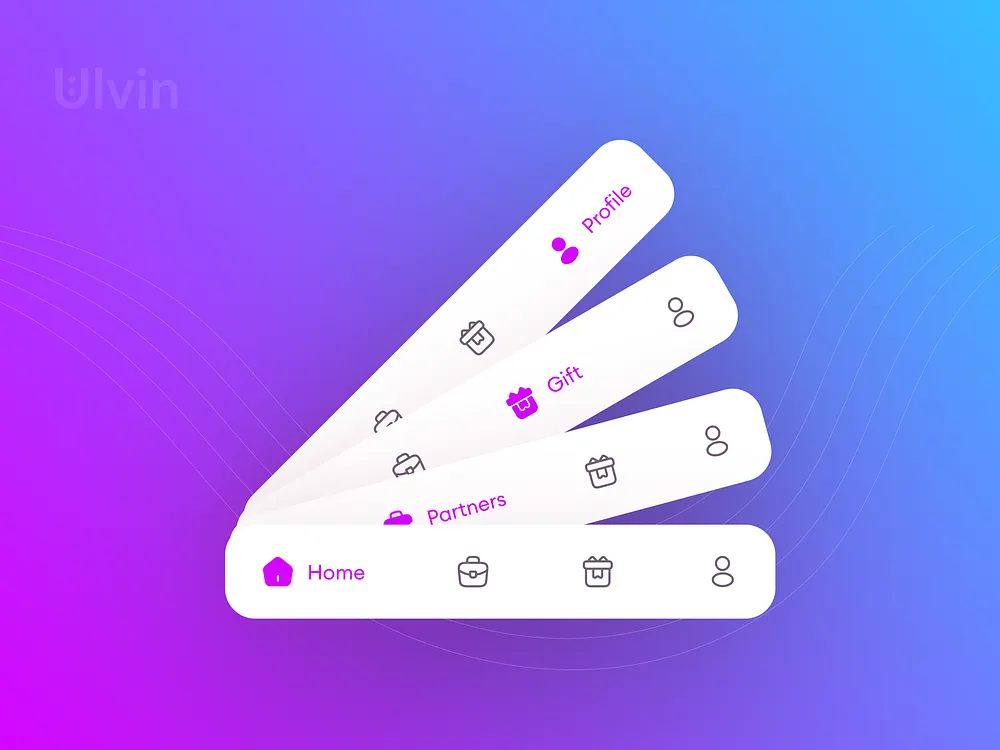 UI UX Menu Bar designs, themes, templates and downloadable graphic ...