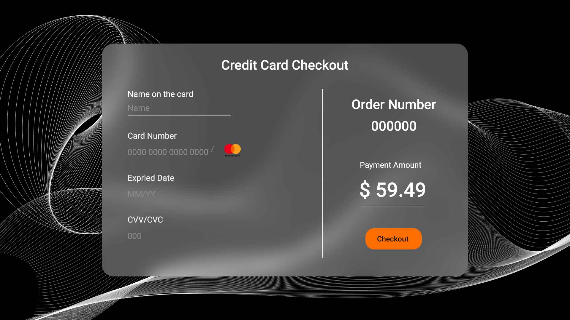 Credit Card Checkout - Dark Theme by Louis D Ray on Dribbble