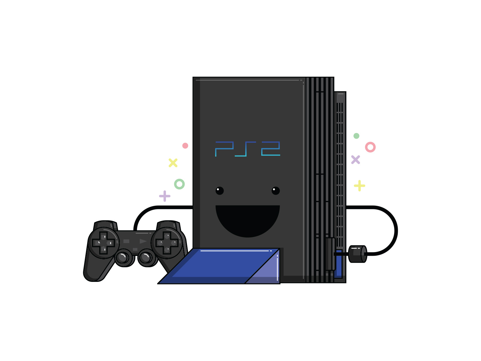 Happy Birthday PS2 by Elvis Camarena on Dribbble