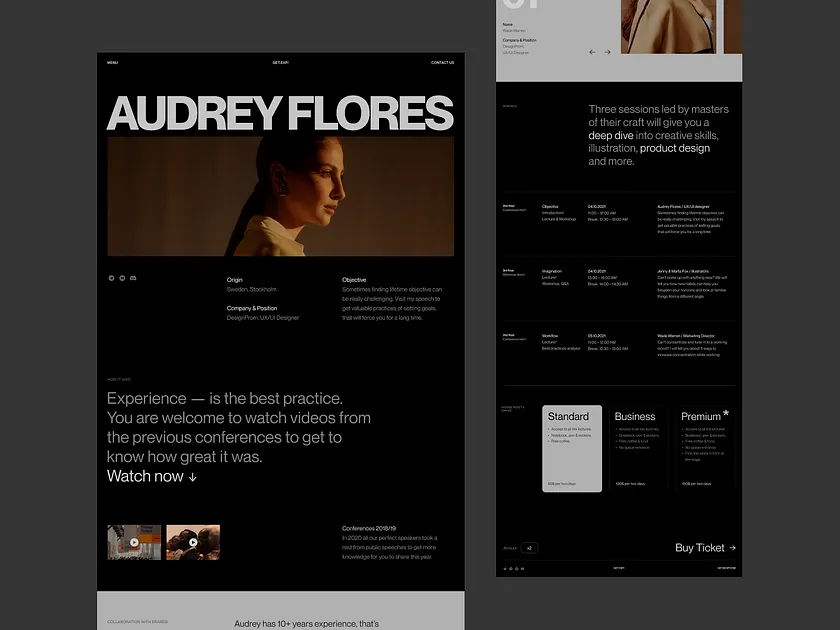 Event Page designs, themes, templates and downloadable graphic elements ...