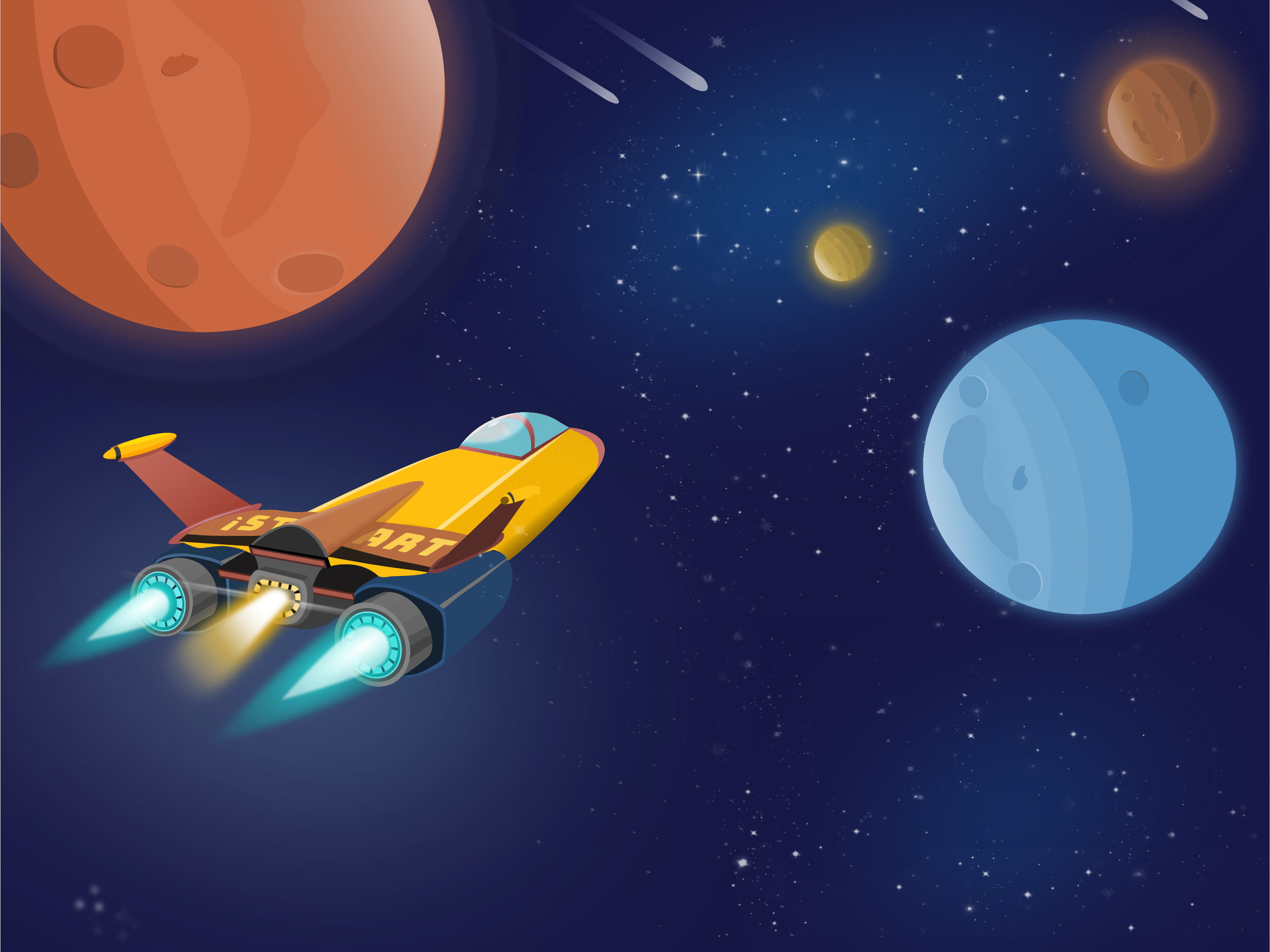 Game Scene by Tong on Dribbble