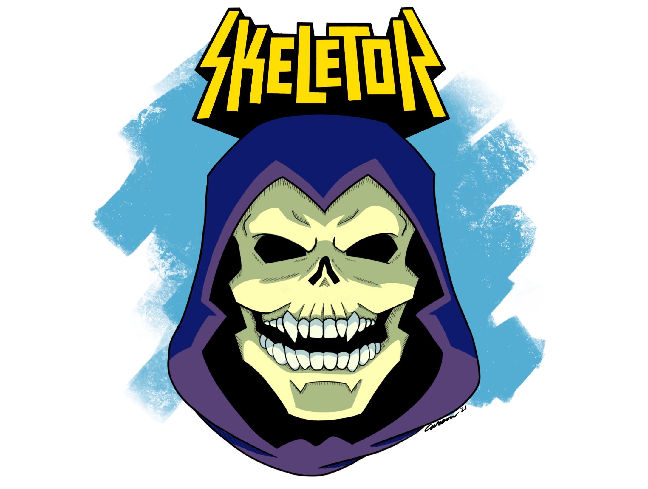Skeletor by Carson Legacy on Dribbble