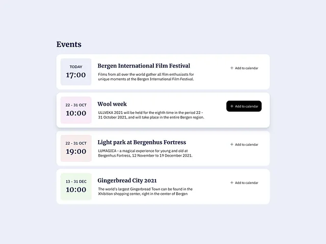 List UI designs, themes, templates and downloadable graphic elements on ...