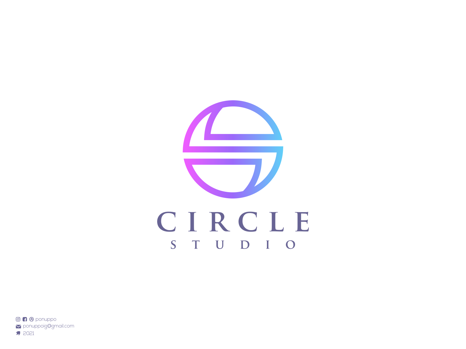 Circle Studio by ponuppo on Dribbble