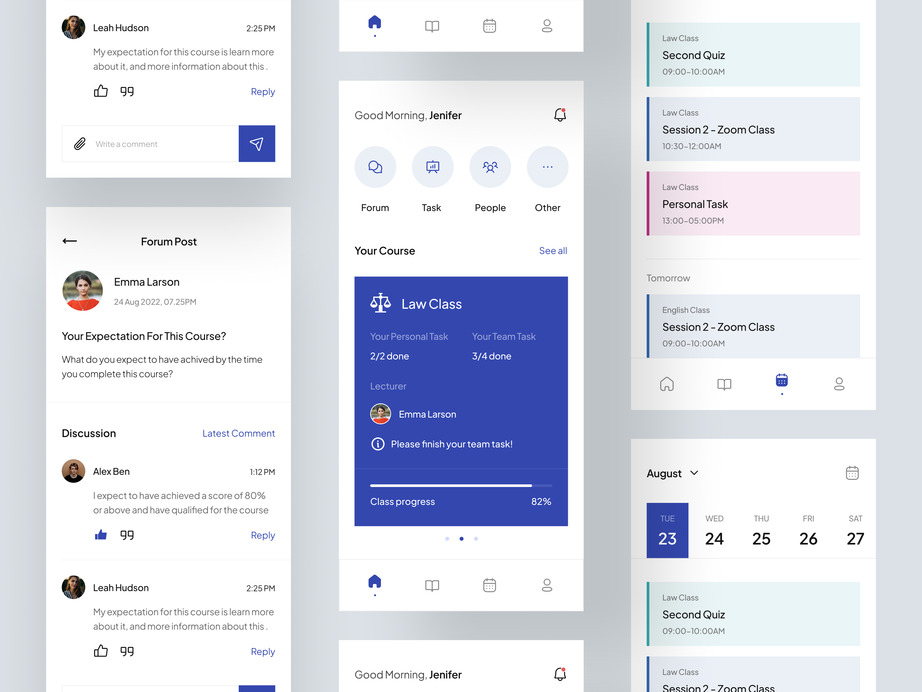 Elemes 🏫 - LMS Mobile App by Hakim Haiman on Dribbble
