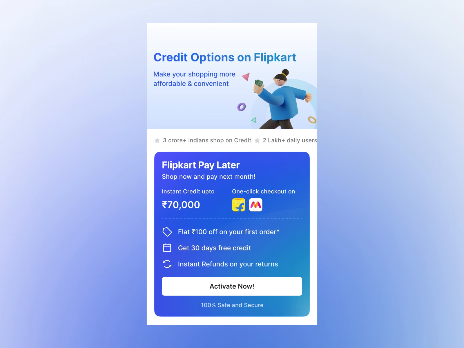 Credit on Flipkart by Harsha Bardhan for Flipkart on Dribbble