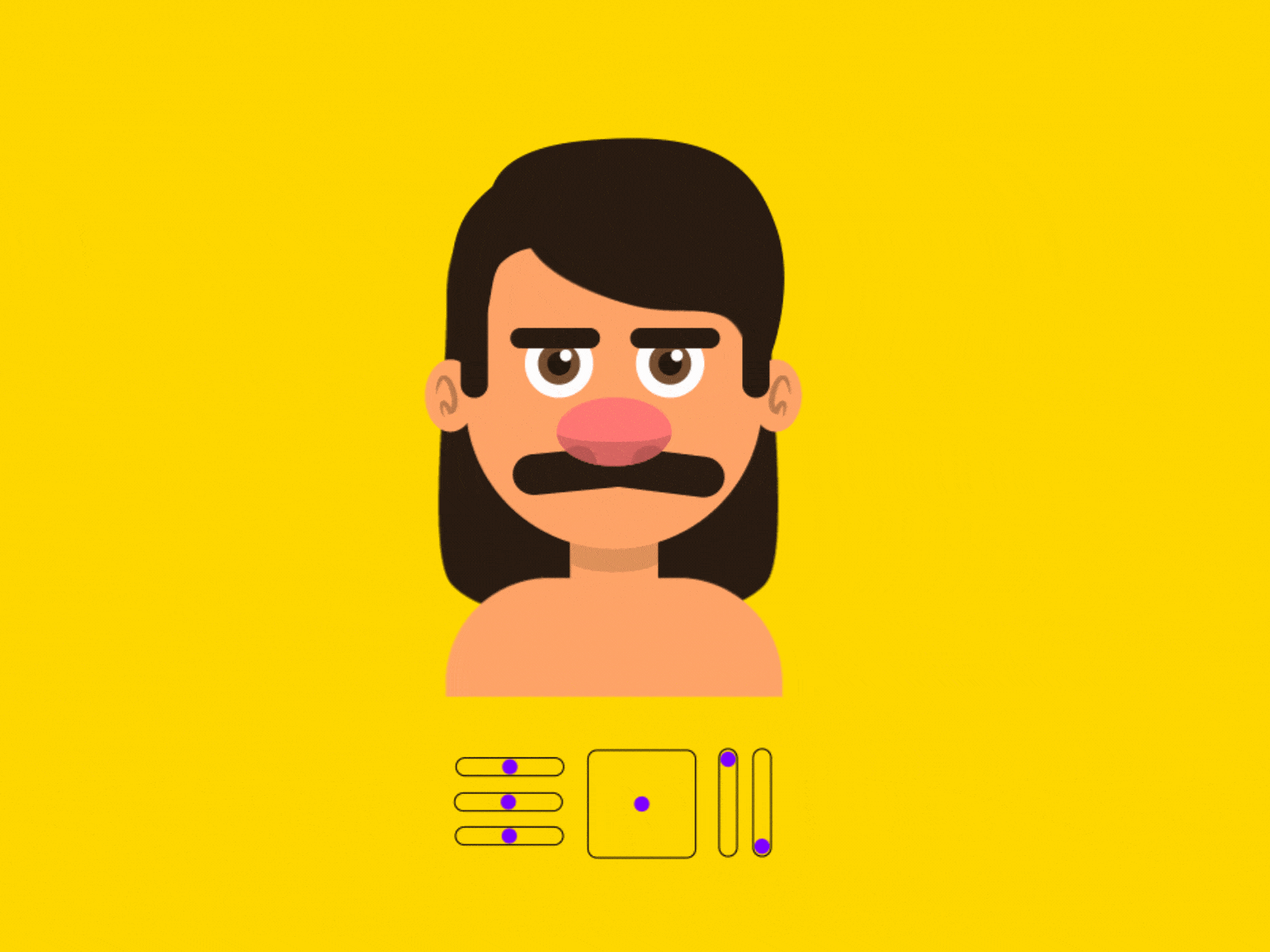 Head Rig Animation by Luiz Curado on Dribbble