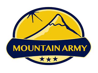 Mountain Army Branding by Hemanth Raveendran on Dribbble