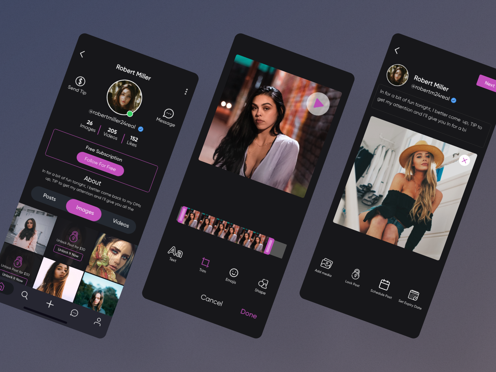 Social Media App - Exploration by Sabbiruiux for Interfacly on Dribbble