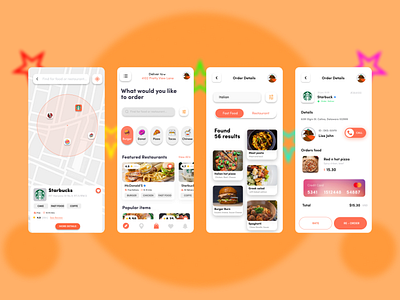 UI Food designs, themes, templates and downloadable graphic elements on ...