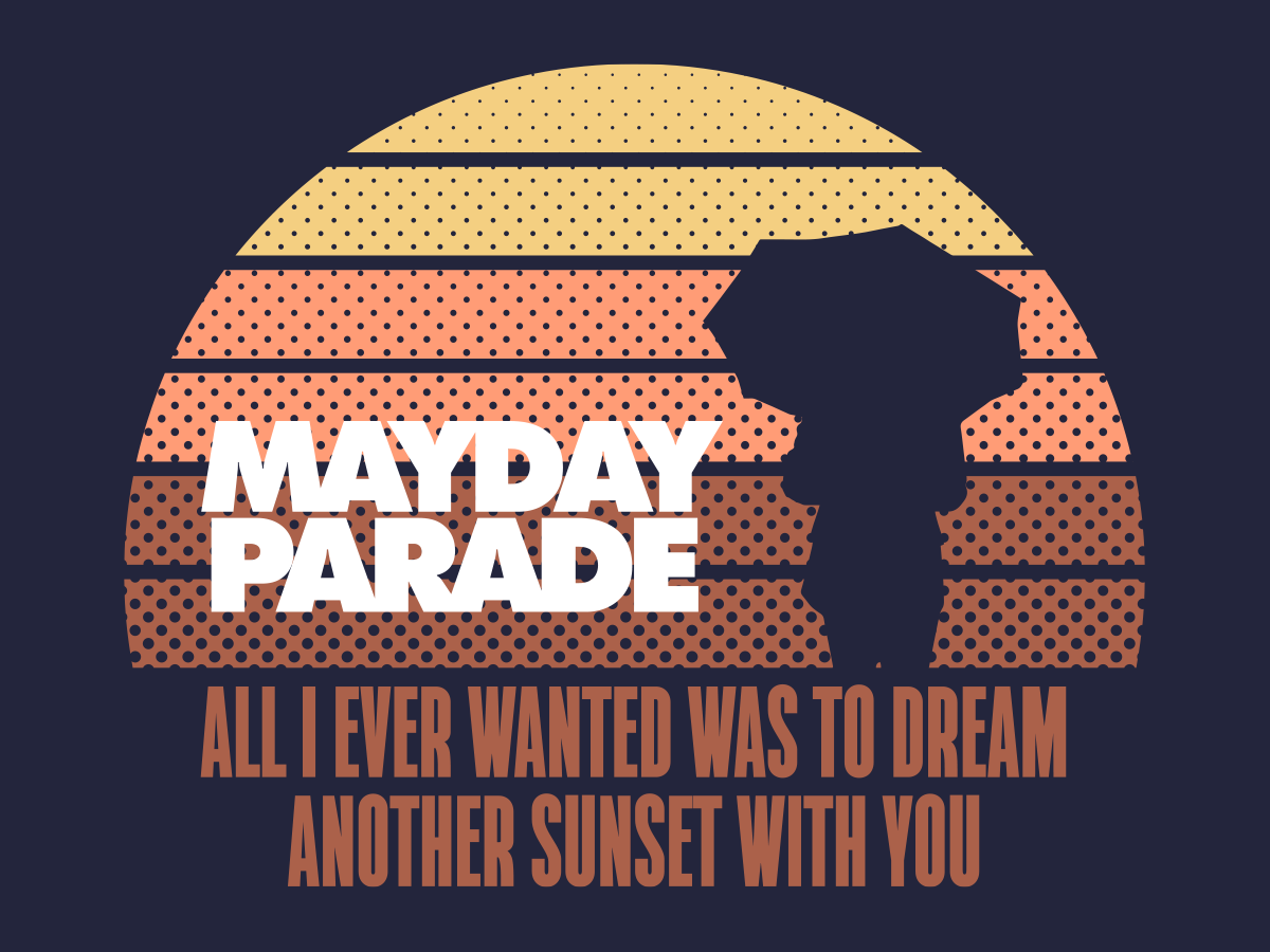 Mayday Parade - toddler & infant merch by Peter Lockhart on Dribbble
