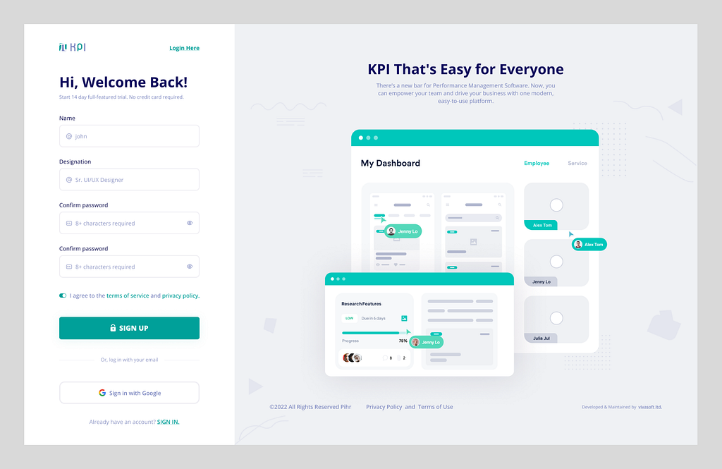 Sign Up / Sign in — UI by Anwar Hossain on Dribbble