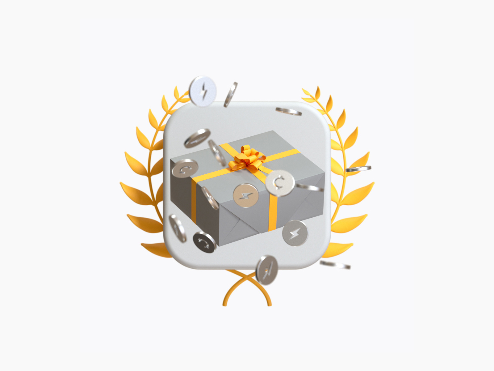 Gift UI 3D by Brieuc on Dribbble