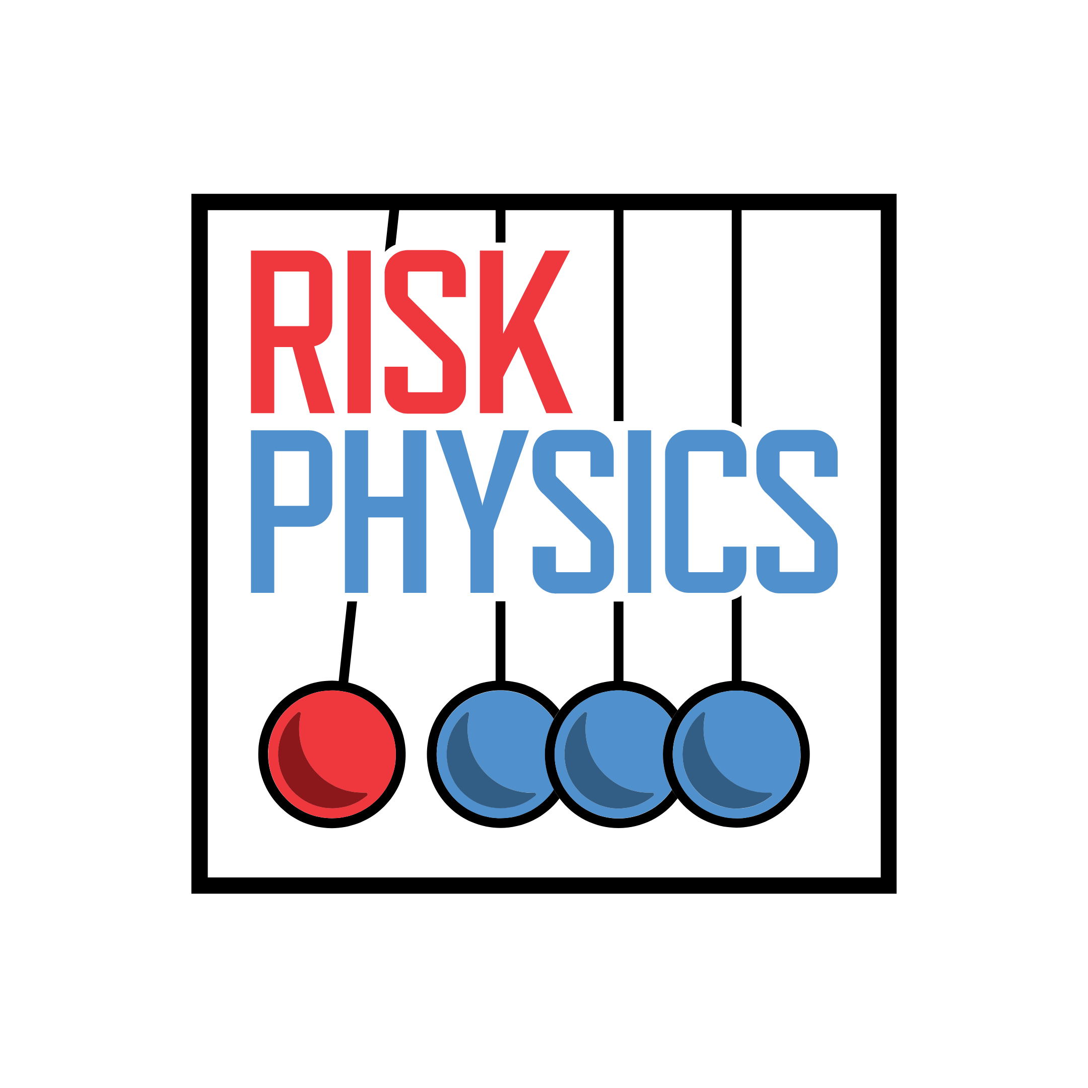 Risk Physics Logo by Samuel Sheen on Dribbble