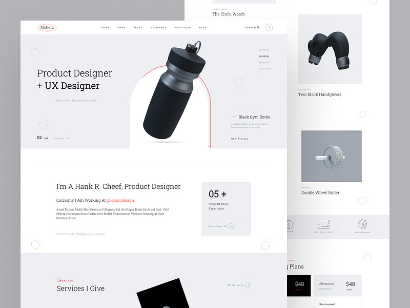 App UI Design Template by Iqonic Design on Dribbble