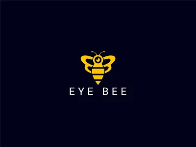 One Eye Bee Logo designs, themes, templates and downloadable graphic ...