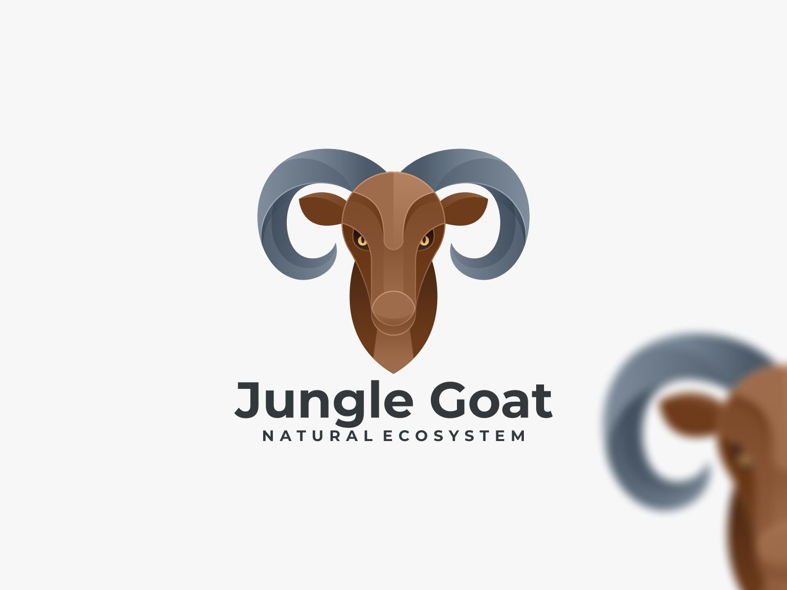 Jungle Goat by MT Projectss on Dribbble