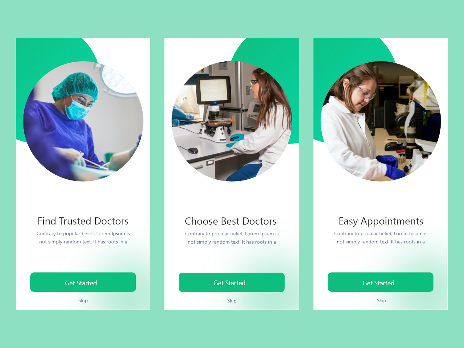 DocTor App onboarding Screen by Hasibur Rahman on Dribbble