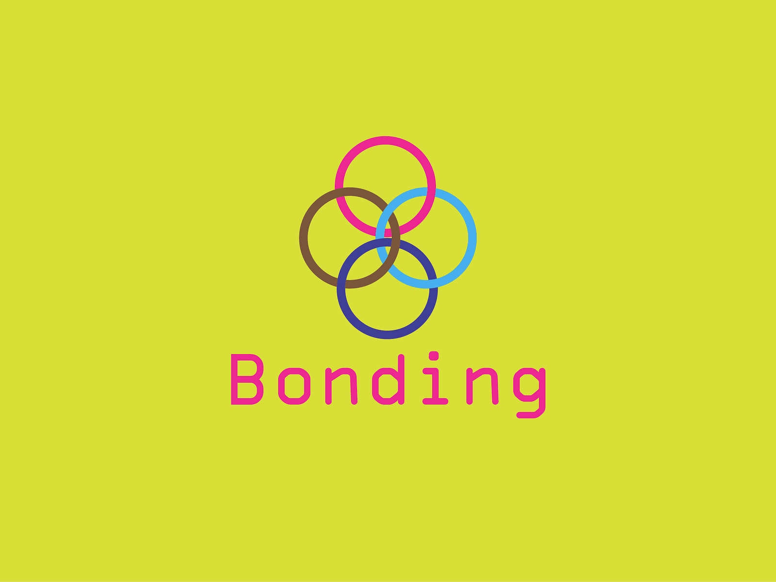 bonding logo by Mr.Designer Noman on Dribbble