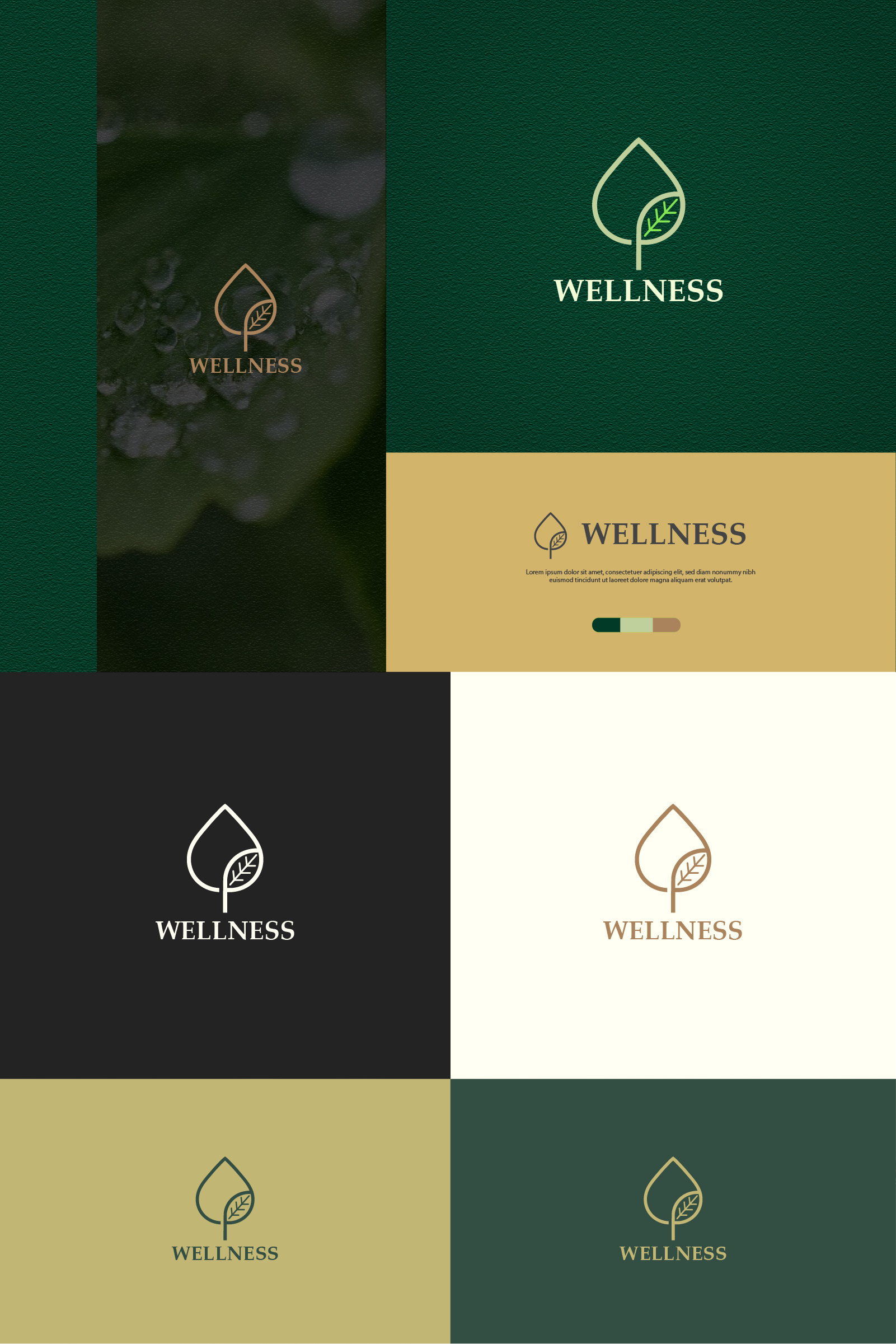 Wellness logo by Brave Designer on Dribbble