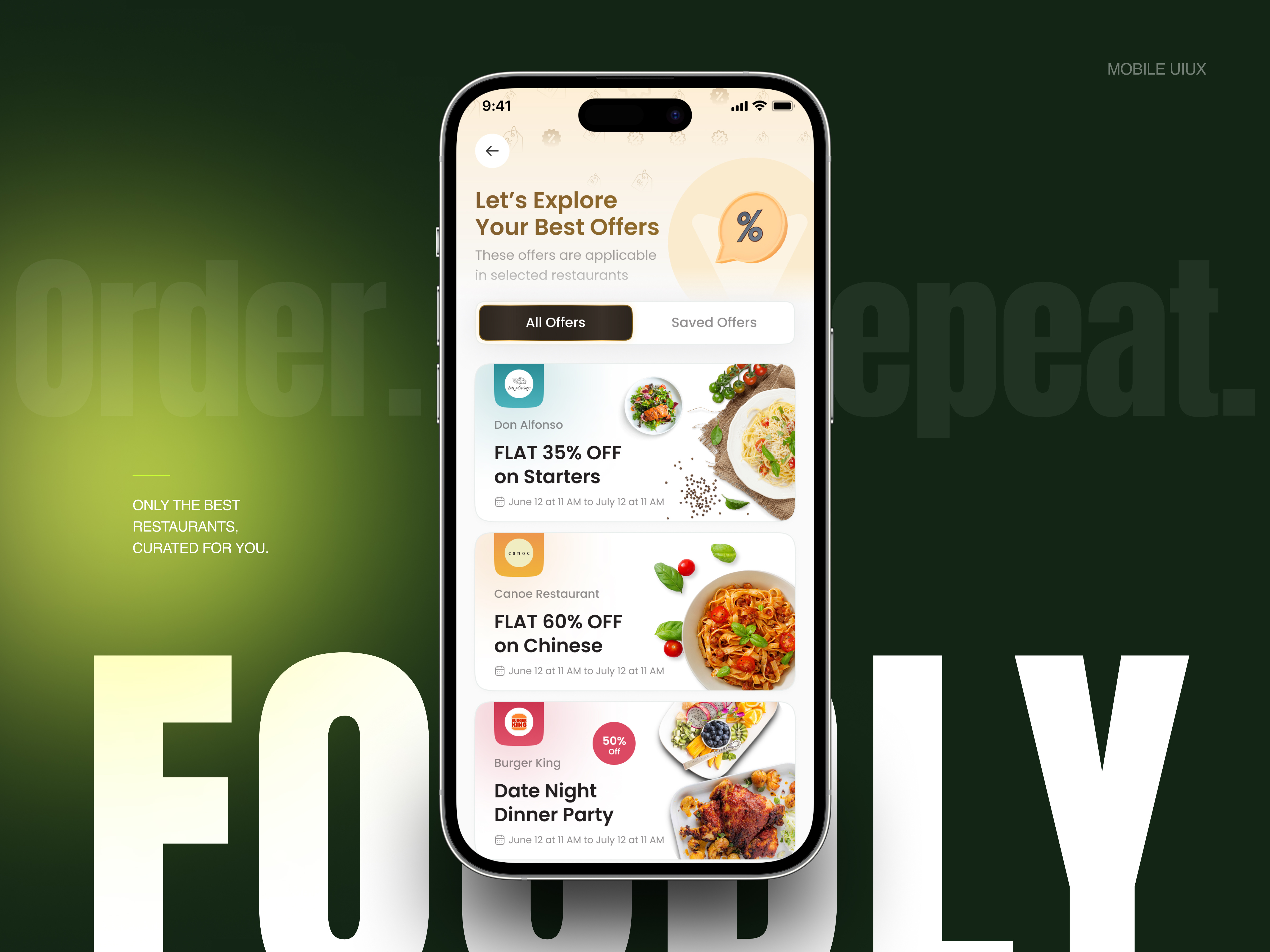 Food Delivery App Design by Bunny on Dribbble