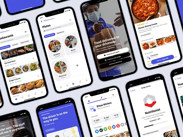 Food Order App designs, themes, templates and downloadable graphic ...