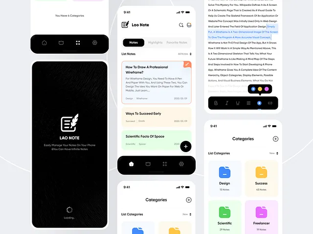 Browse thousands of Notes App images for design inspiration | Dribbble