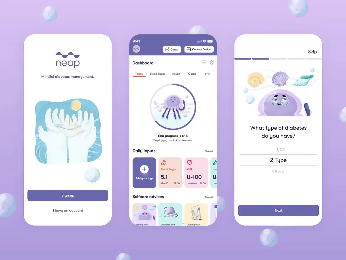 Healthcare App Design designs, themes, templates and downloadable ...