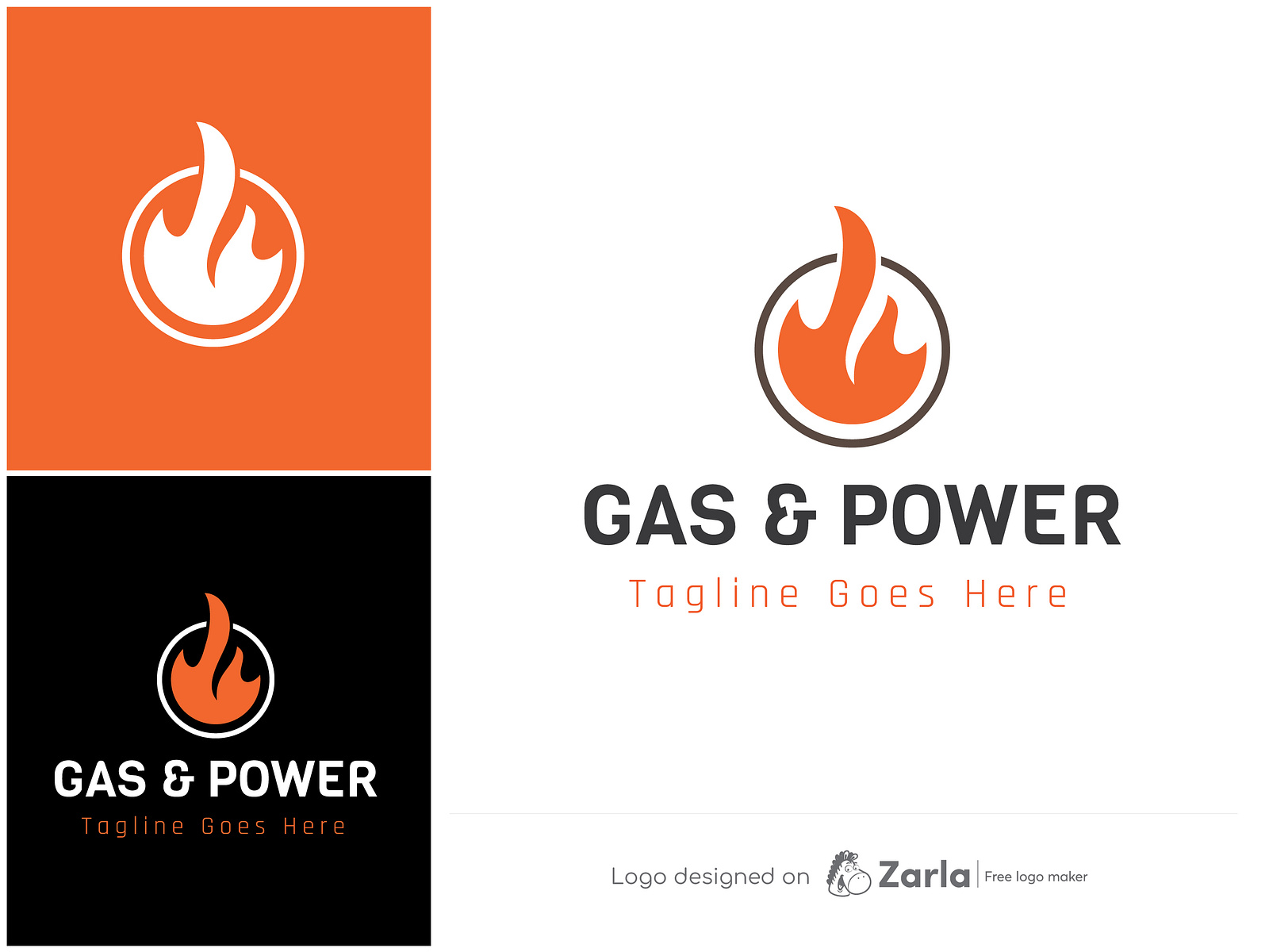 Gas and Power Logo by Zarla on Dribbble