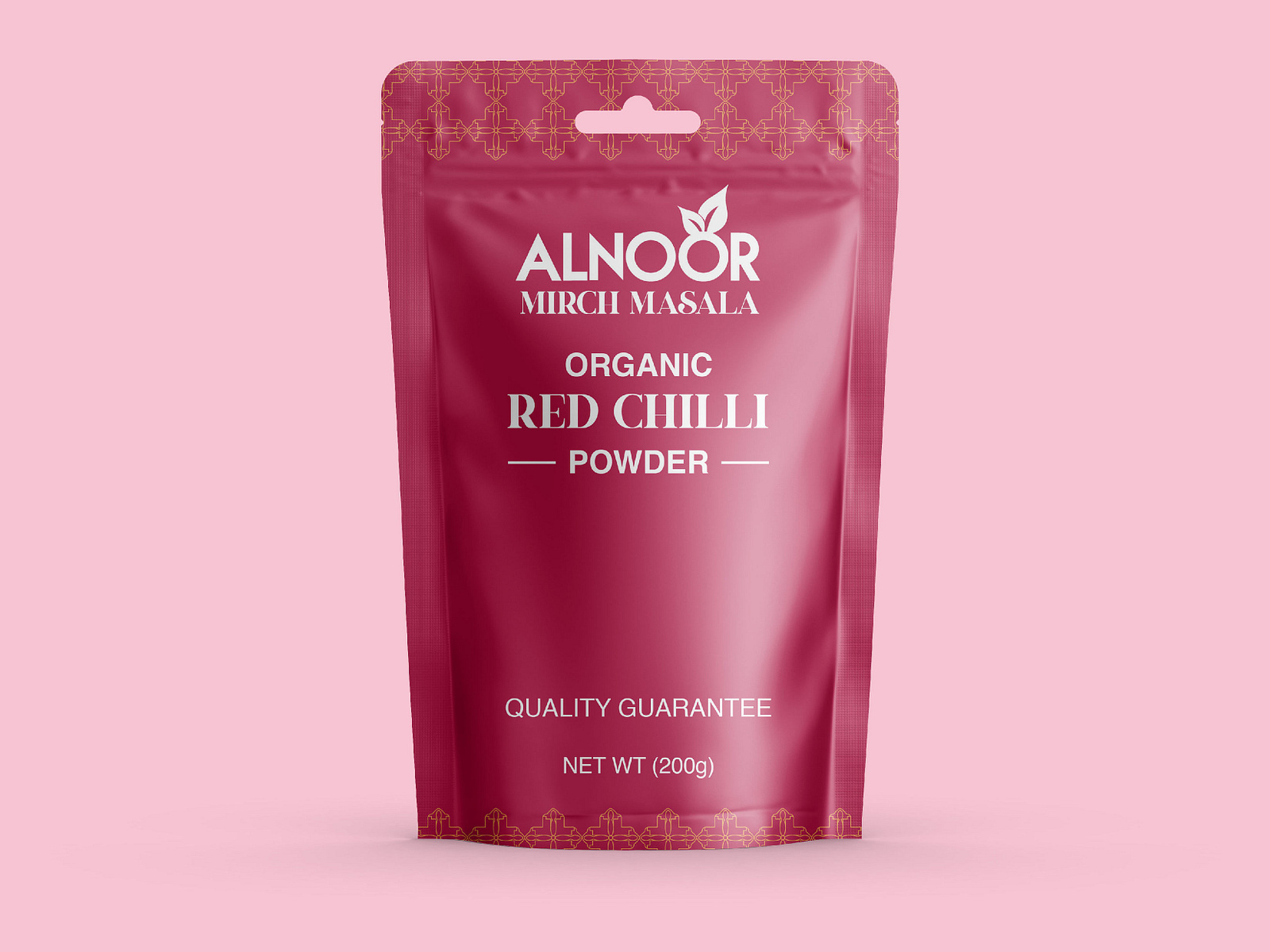Organic Red Chilli Powder label and Packaging design by Smak Graphics ...