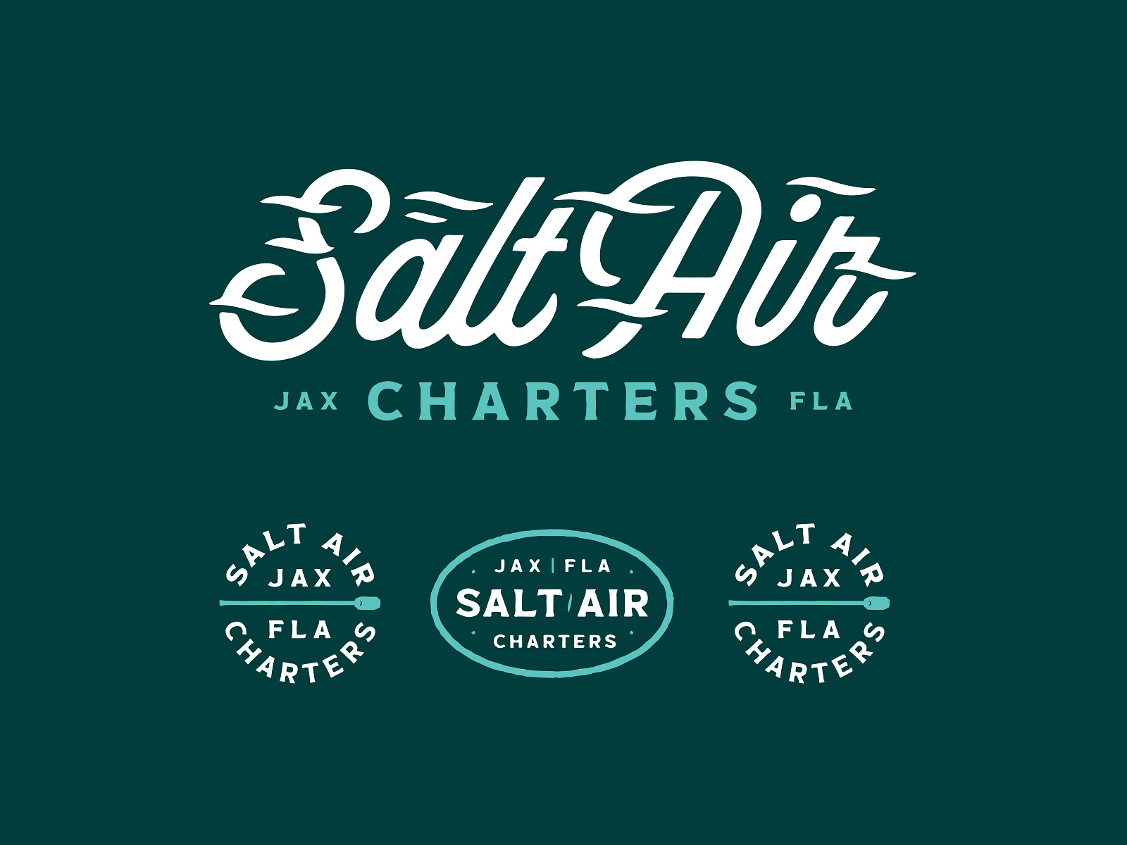 Salt Air Charters by Patrick Carter on Dribbble