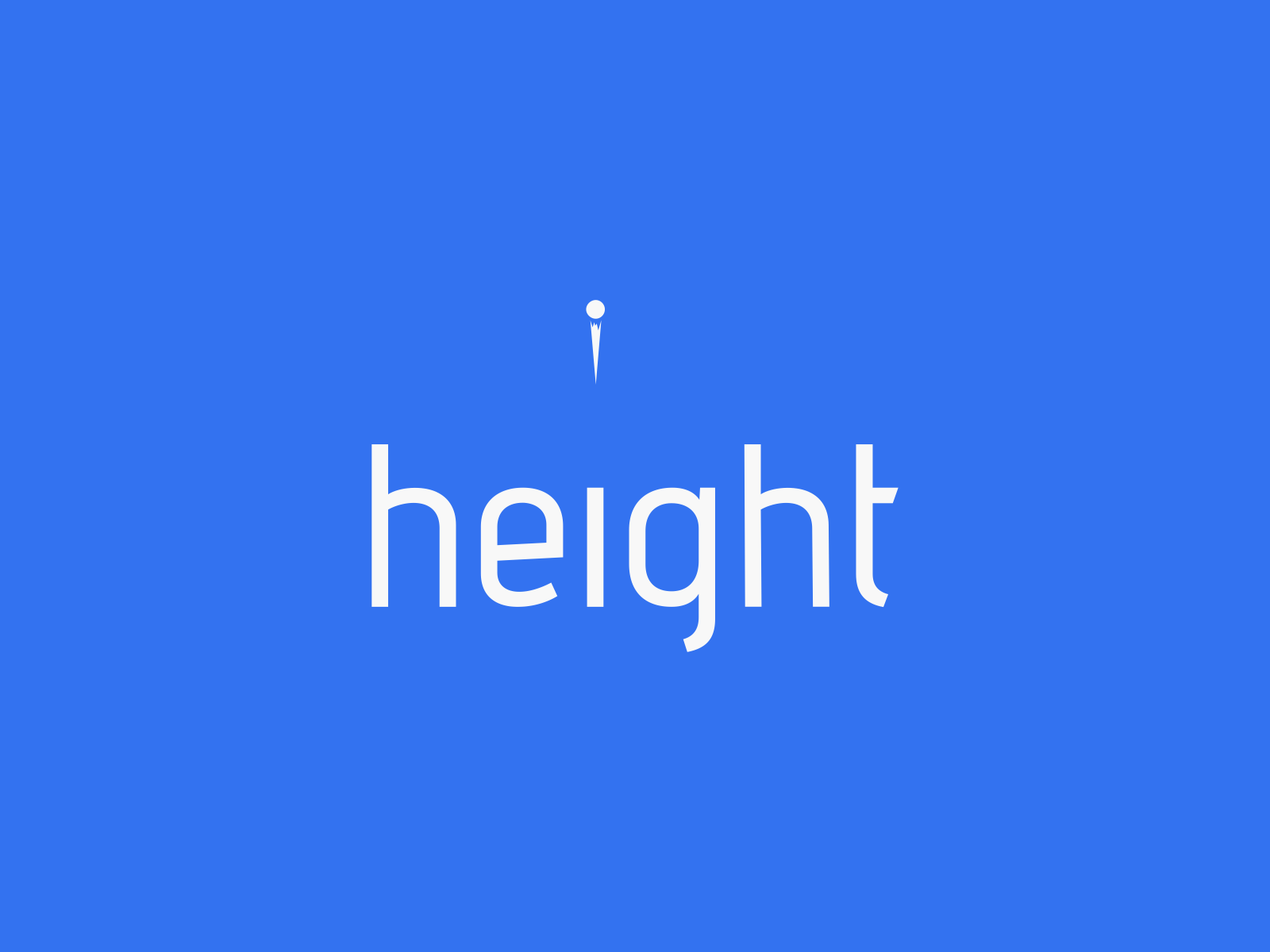 HEIGHT logo idea by estedesigns on Dribbble