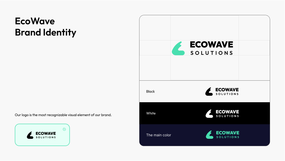 Brand Identity for Ecowave by Femi Gbolahan on Dribbble