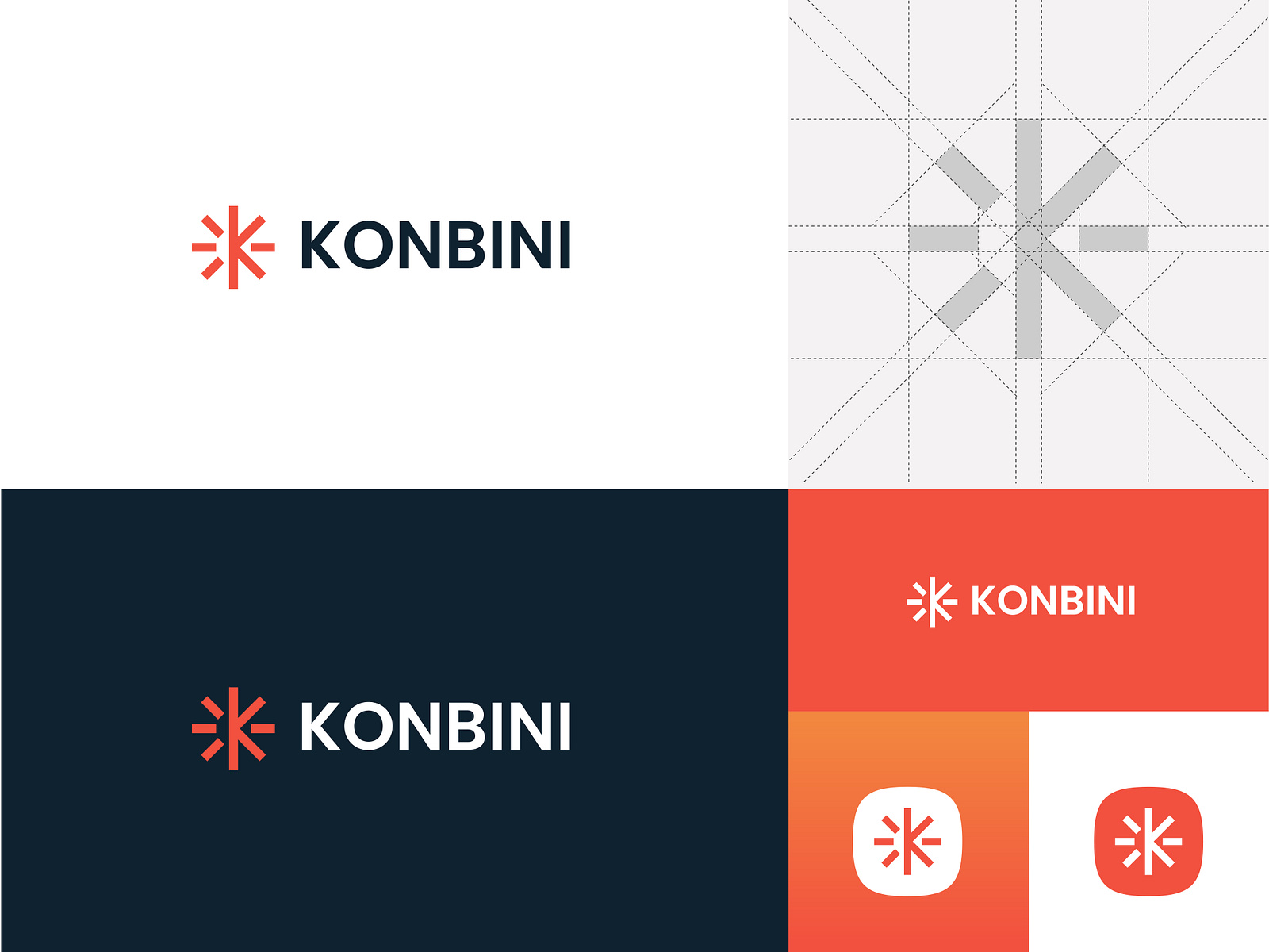 KONBINI - Letter K Logo Concept by Al Mamun | Logo & Branding Expert on ...