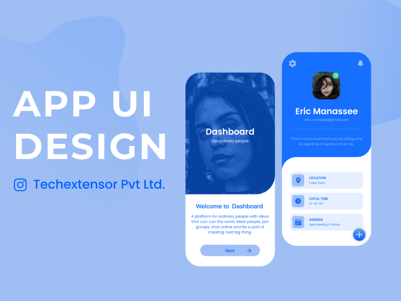 App Design UIUX by Tech Extensor on Dribbble