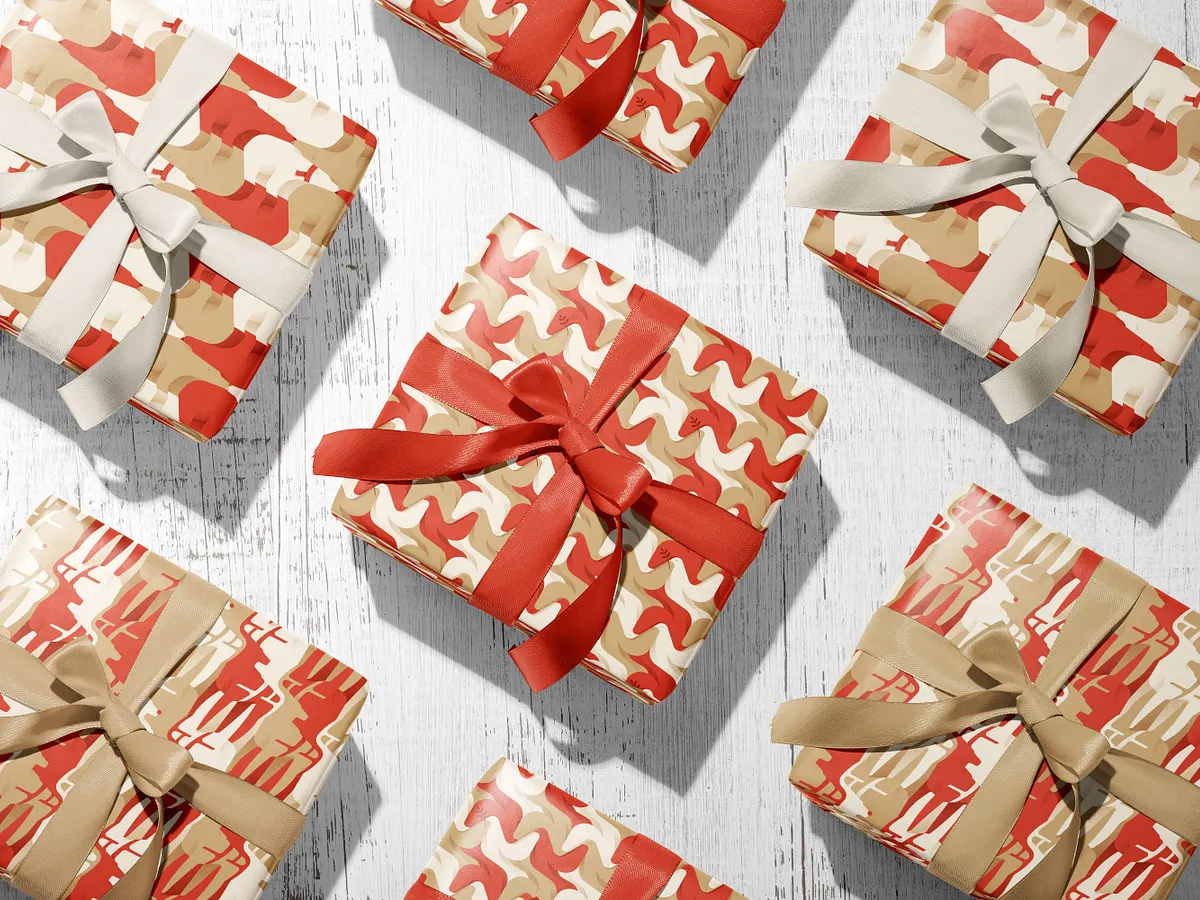 Gift Wrap designs, themes, templates and downloadable graphic elements ...
