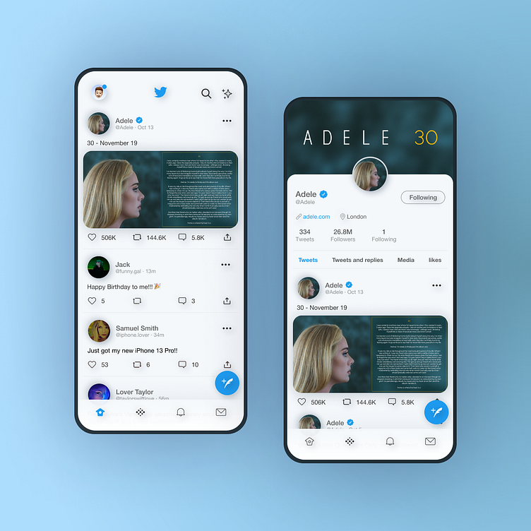 Twitter Redesign Concept by UI by Divi on Dribbble