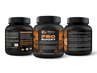 Sport Nutrition Label Design designs, themes, templates and ...