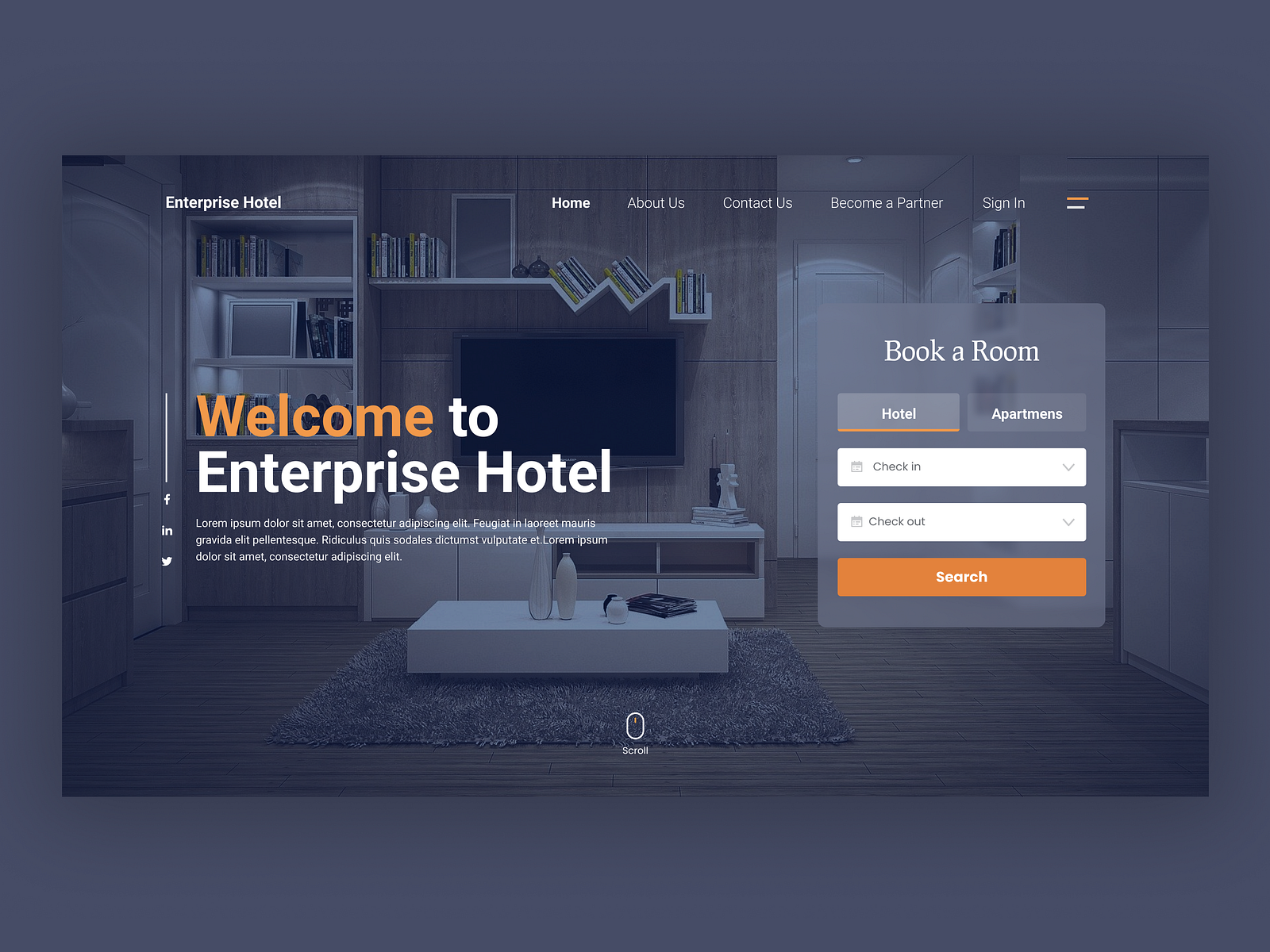 UI/UX HOTEL by MoHamed LbraSsel on Dribbble