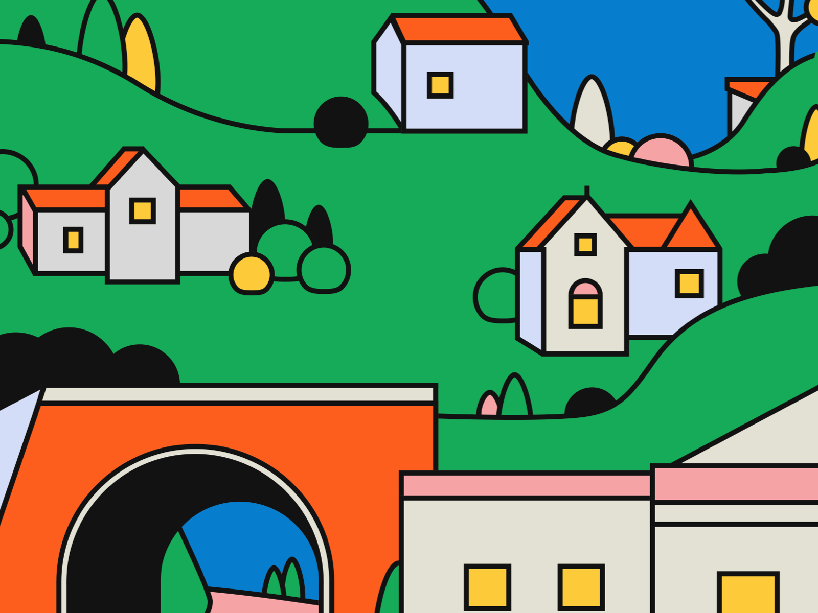 The Point - Tunnel Detail by Ronan Flynn-Curran on Dribbble