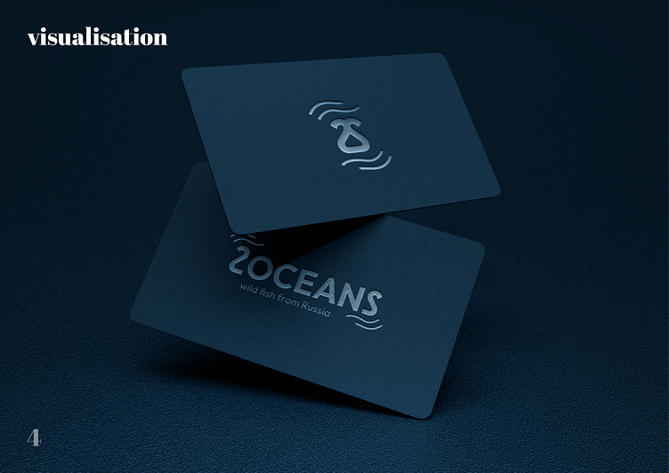 2 OCEANS logo by Kseniia Kudrina / graphic designer / corporate ...