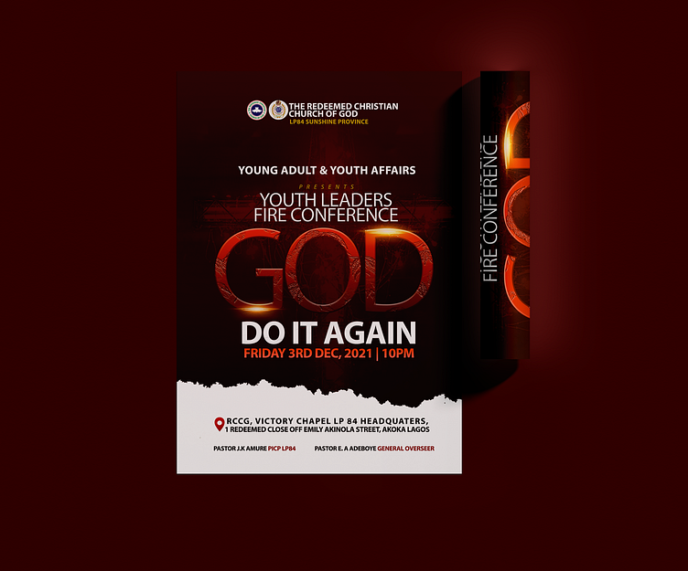 Handbill design by Emmanuel Joshua on Dribbble