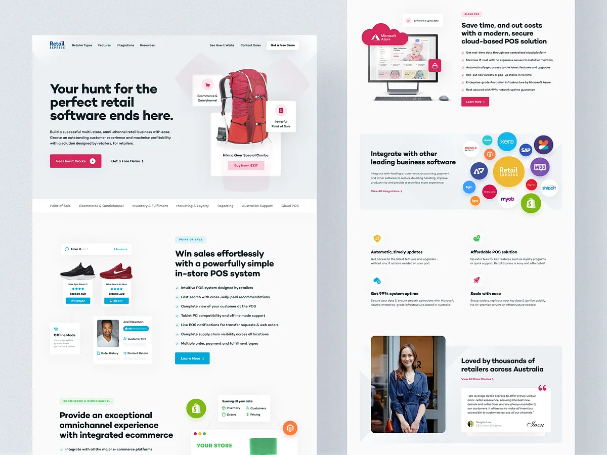 Features Page designs, themes, templates and downloadable graphic ...