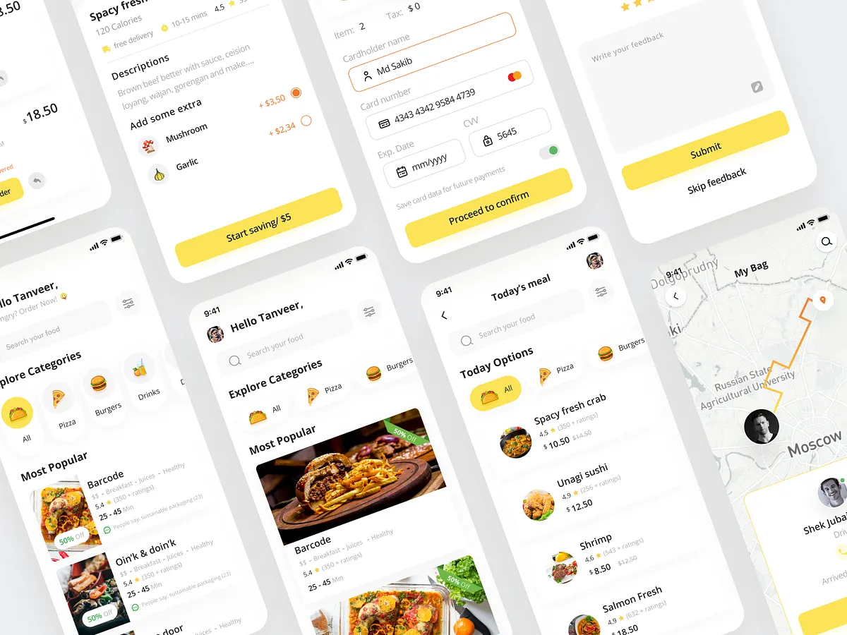 Browse thousands of Food Search images for design inspiration | Dribbble