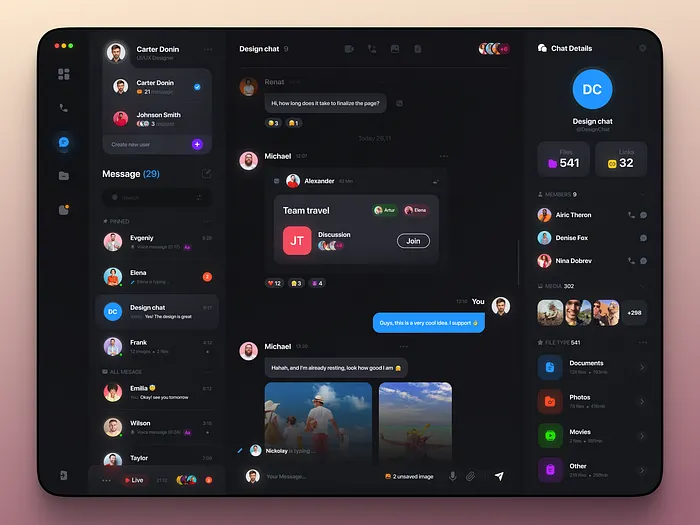 Browse thousands of Messenger images for design inspiration | Dribbble