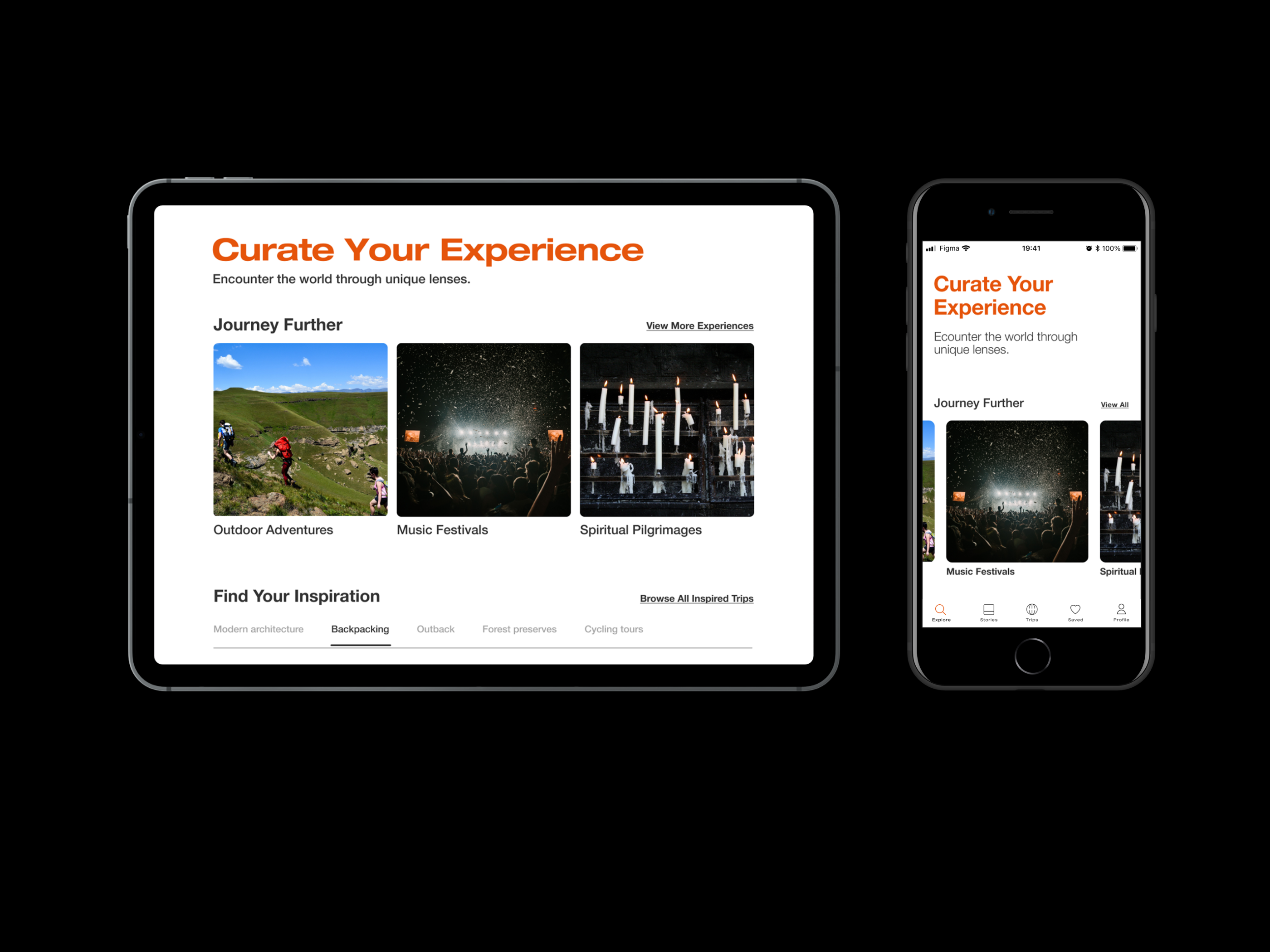 Wayfarer (App & Tablet) by Kekeli Sumah on Dribbble