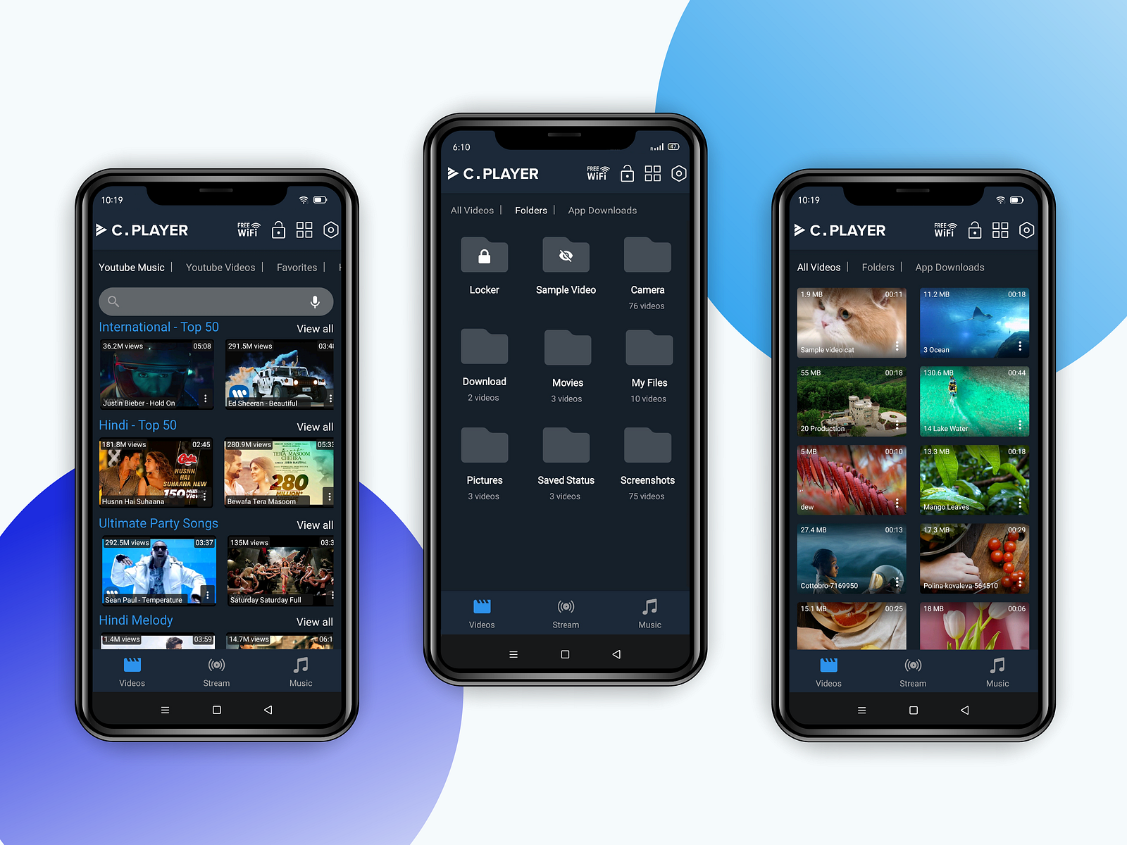 C Player App UI Design by Rasmiya on Dribbble
