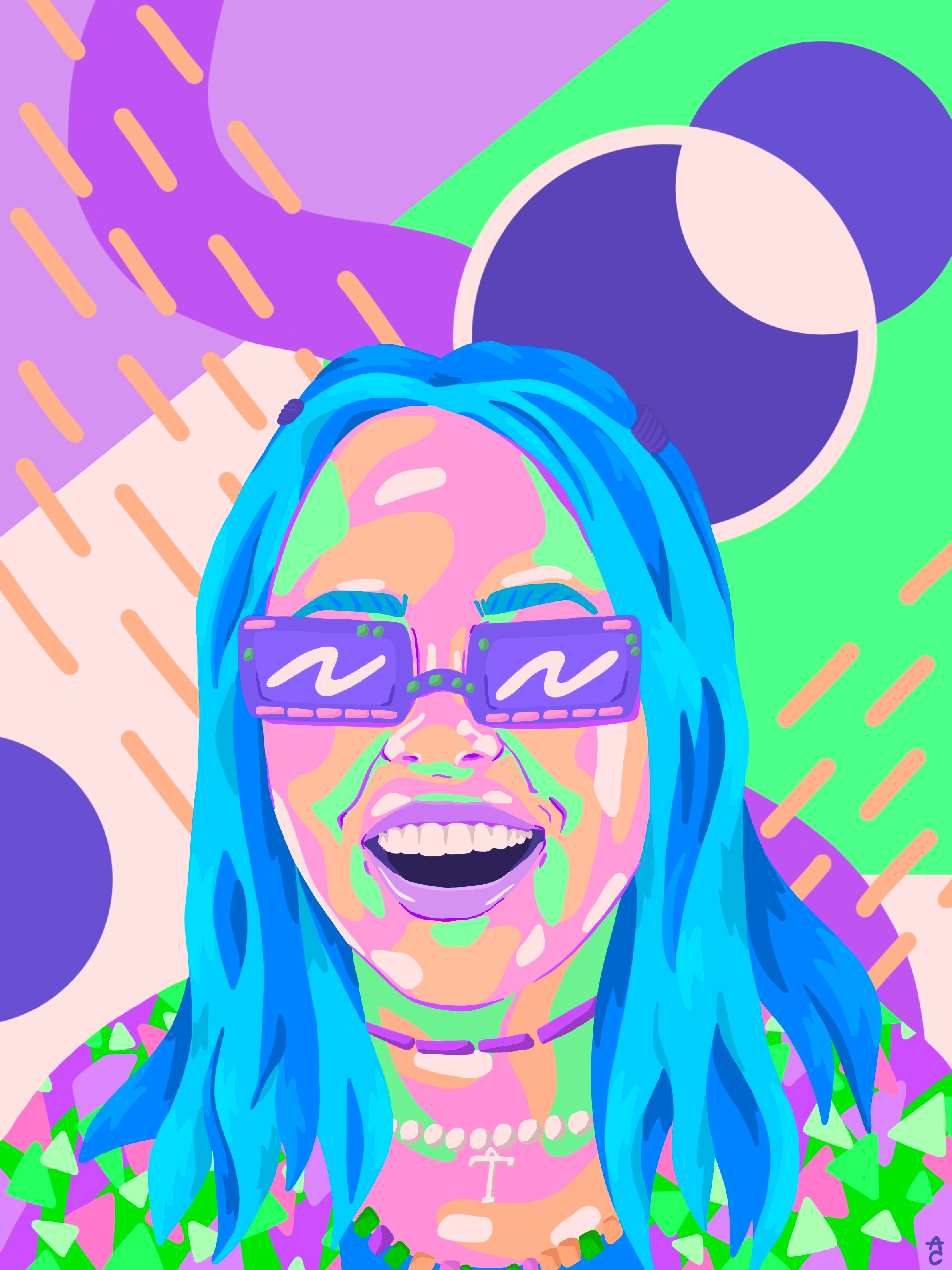 Neon Taylor by abby christian on Dribbble