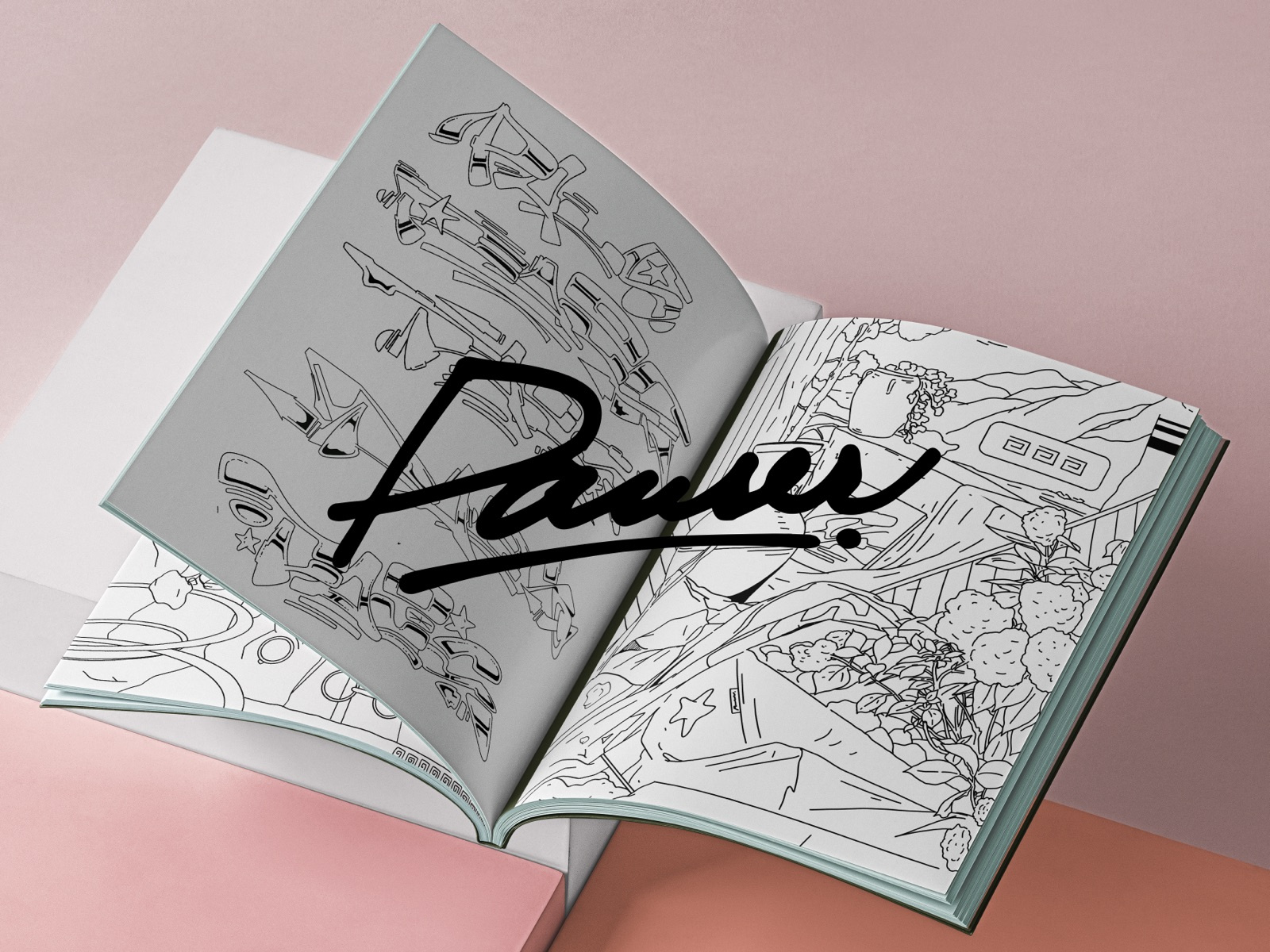 🔥Coloring Book Vol.2 drops today (FREE DOWNLOAD) by Pausrr on Dribbble